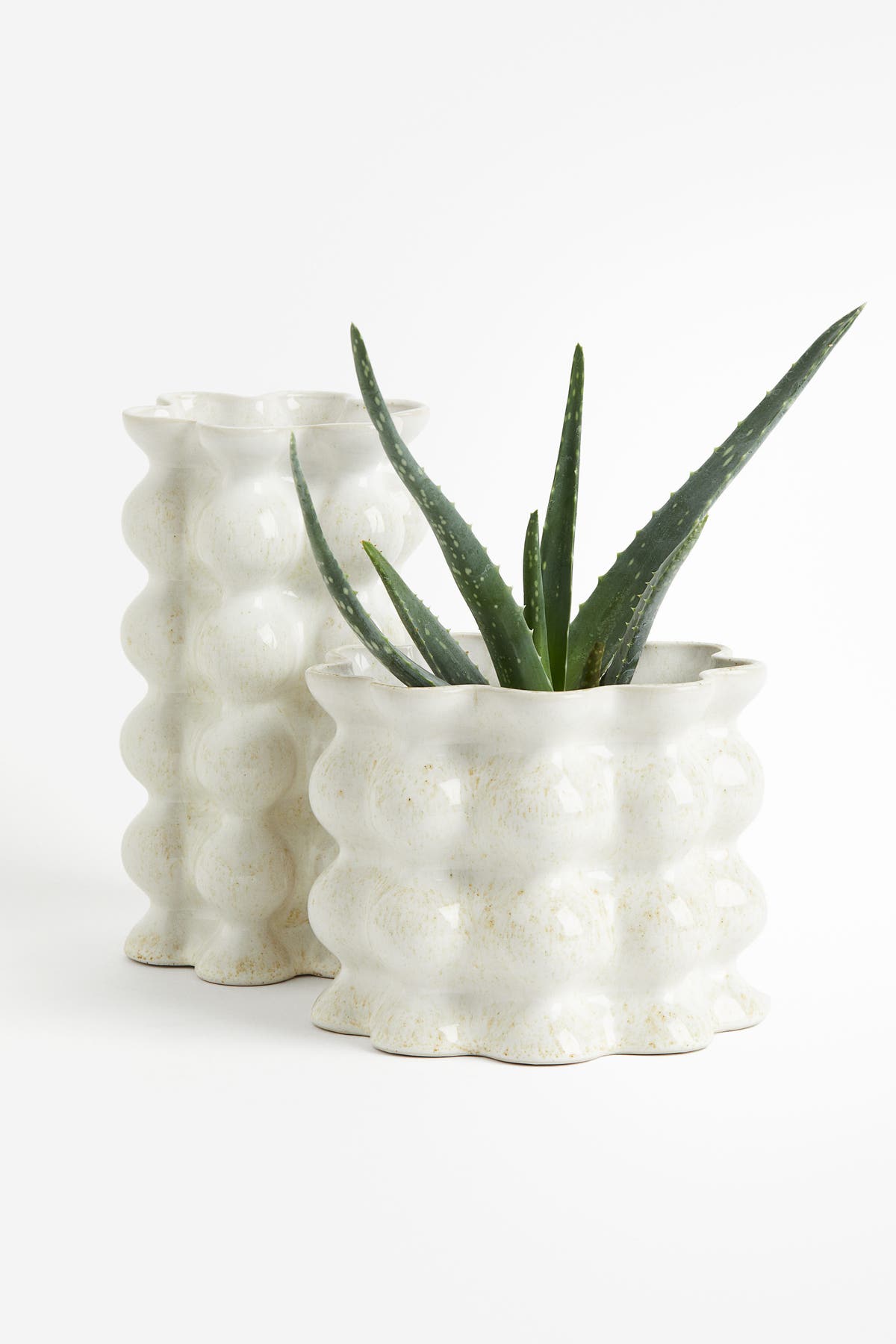 Reactive-glaze Plant Pot | H&M Qatar