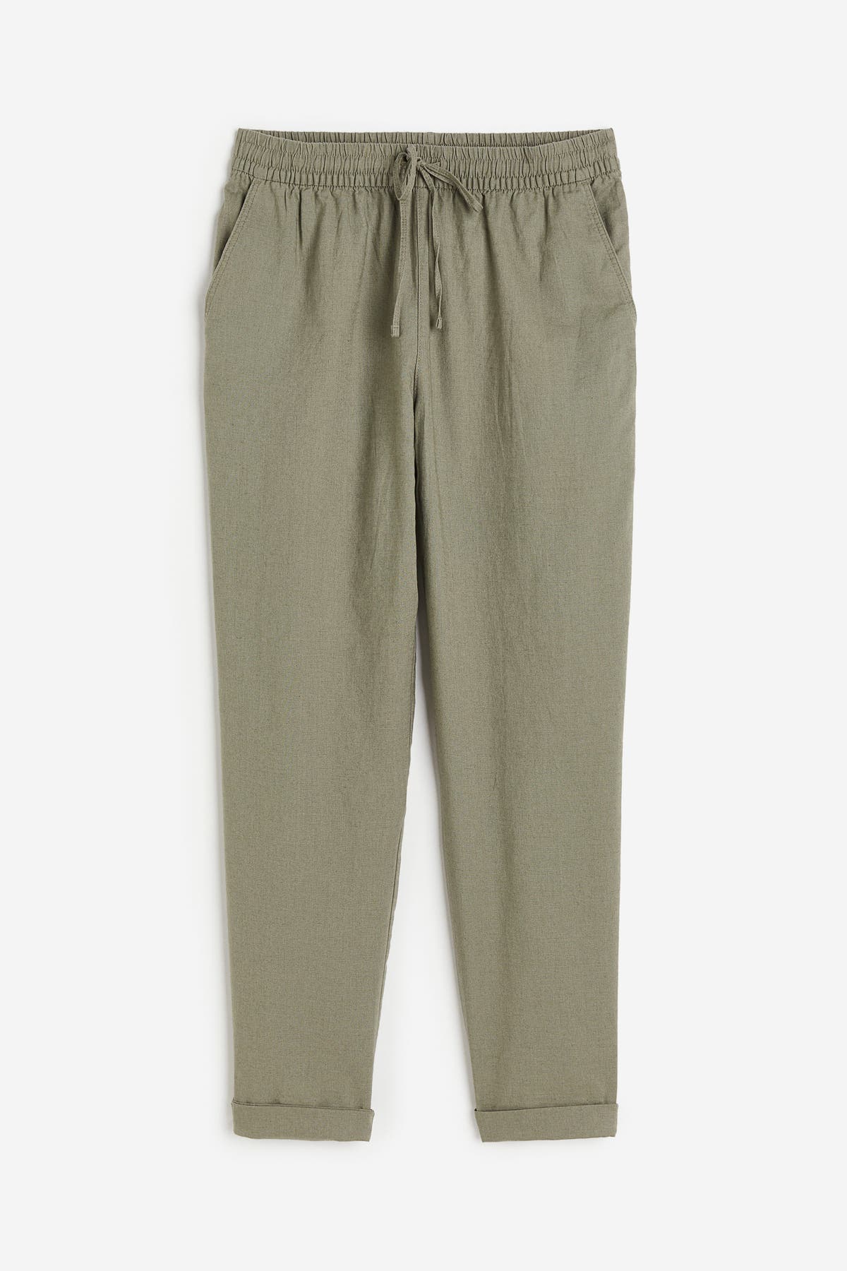 Linen-blend Joggers | H&M Qatar