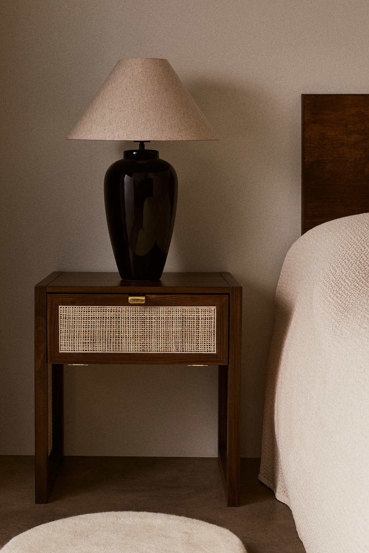 Rattan Bedside Table | H&M Qatar