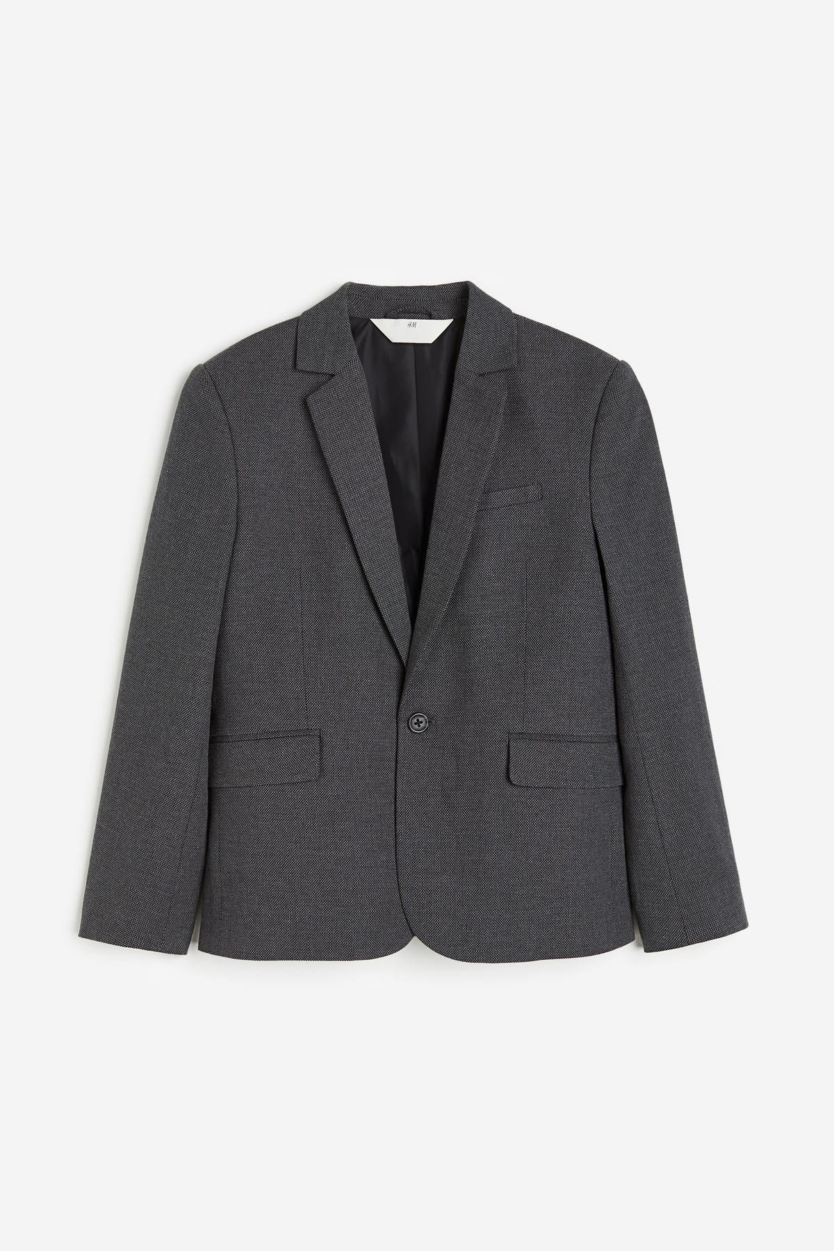 Textured-weave Jacket | H&M Qatar