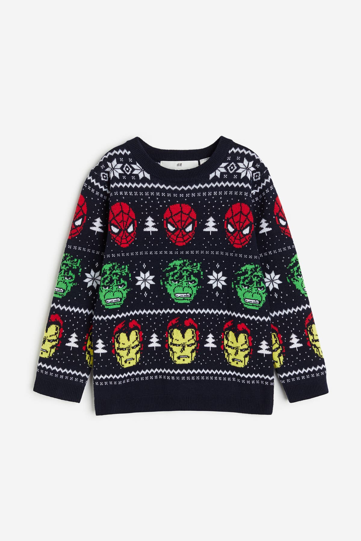 Jacquard-knit Cotton Jumper | H&M Qatar
