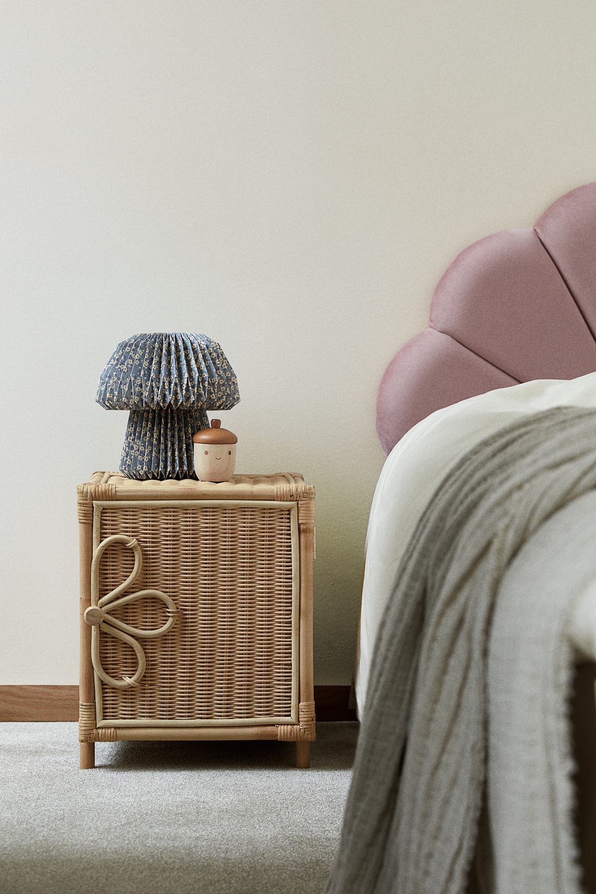 Rattan Bedside Table | H&M Qatar